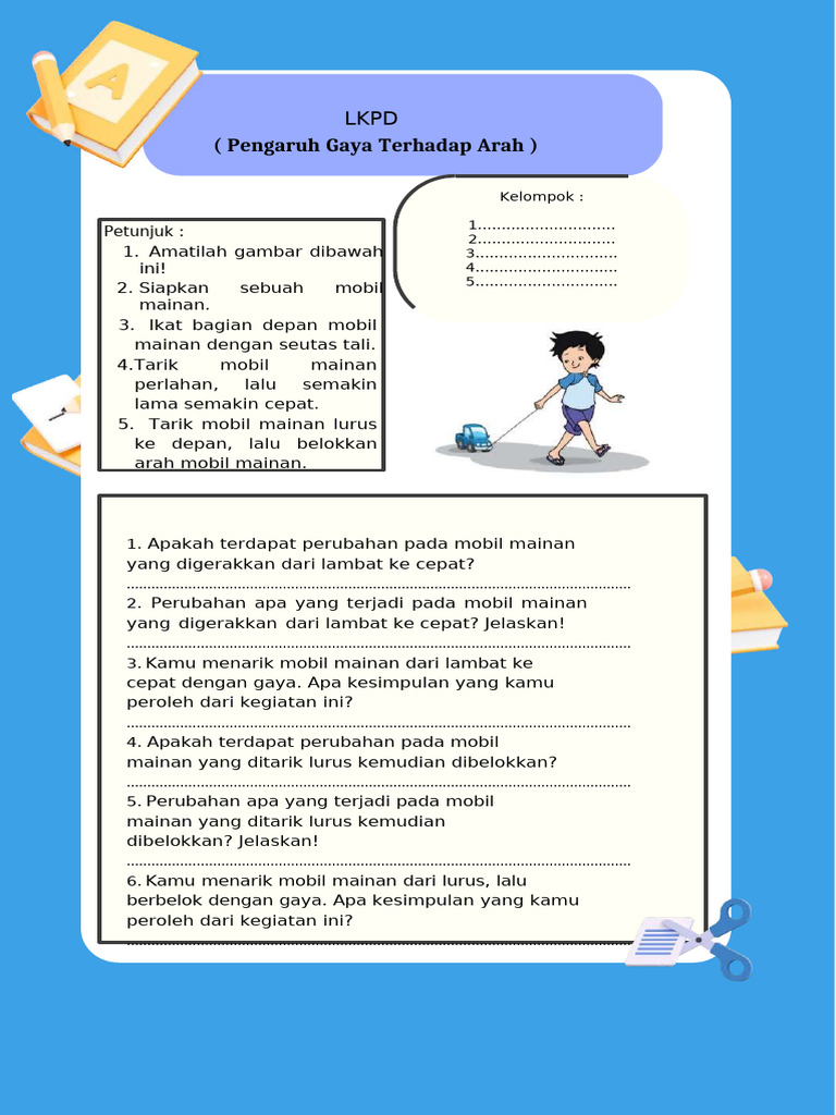 LKPD 1 | PDF | Game & Aktivitas | Griya & Taman