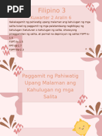 Fil3 - Q1 - W9 Salitang Dinaglat, Salitang Hiram | PDF