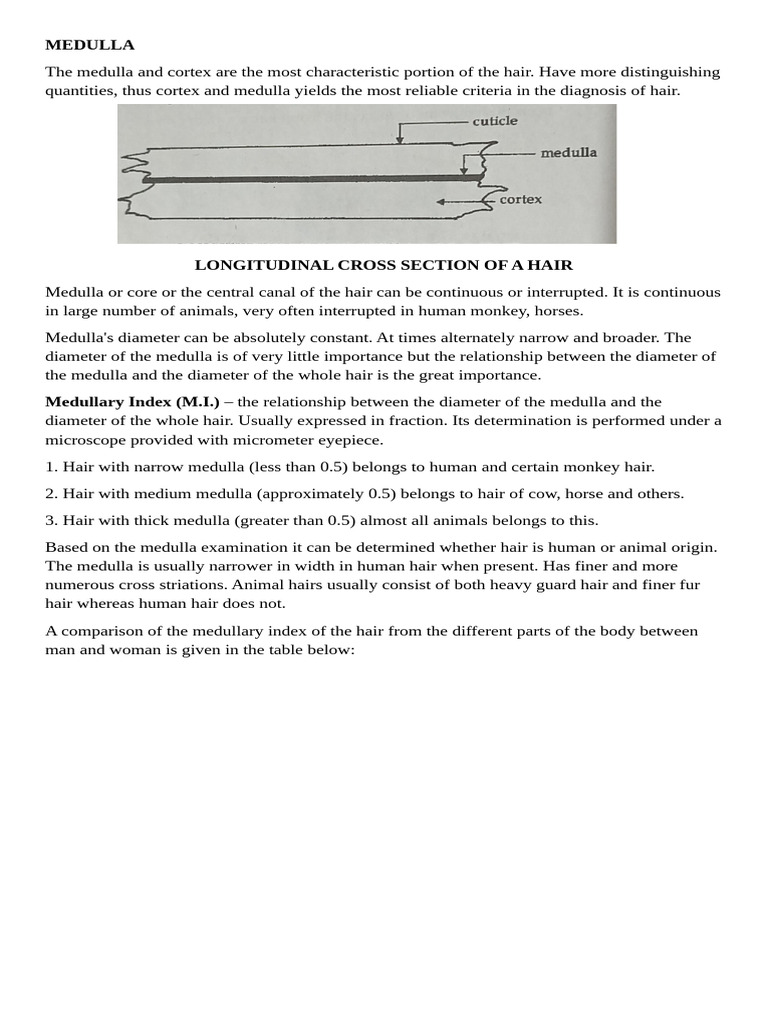 Chapter 5 1 Hair And Textile Fiber Pdf Hair Human Hair