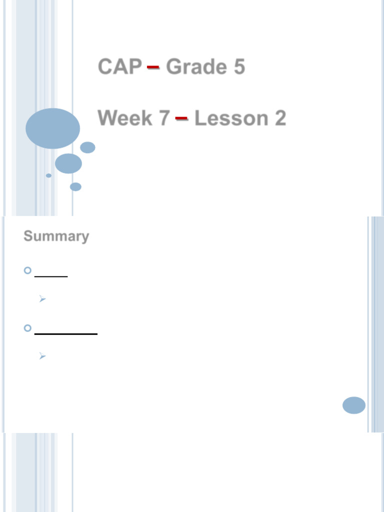 CAP – G5 – W7 - L2 - Oct 6 - revised | PDF | Rectangle | Classical Geometry