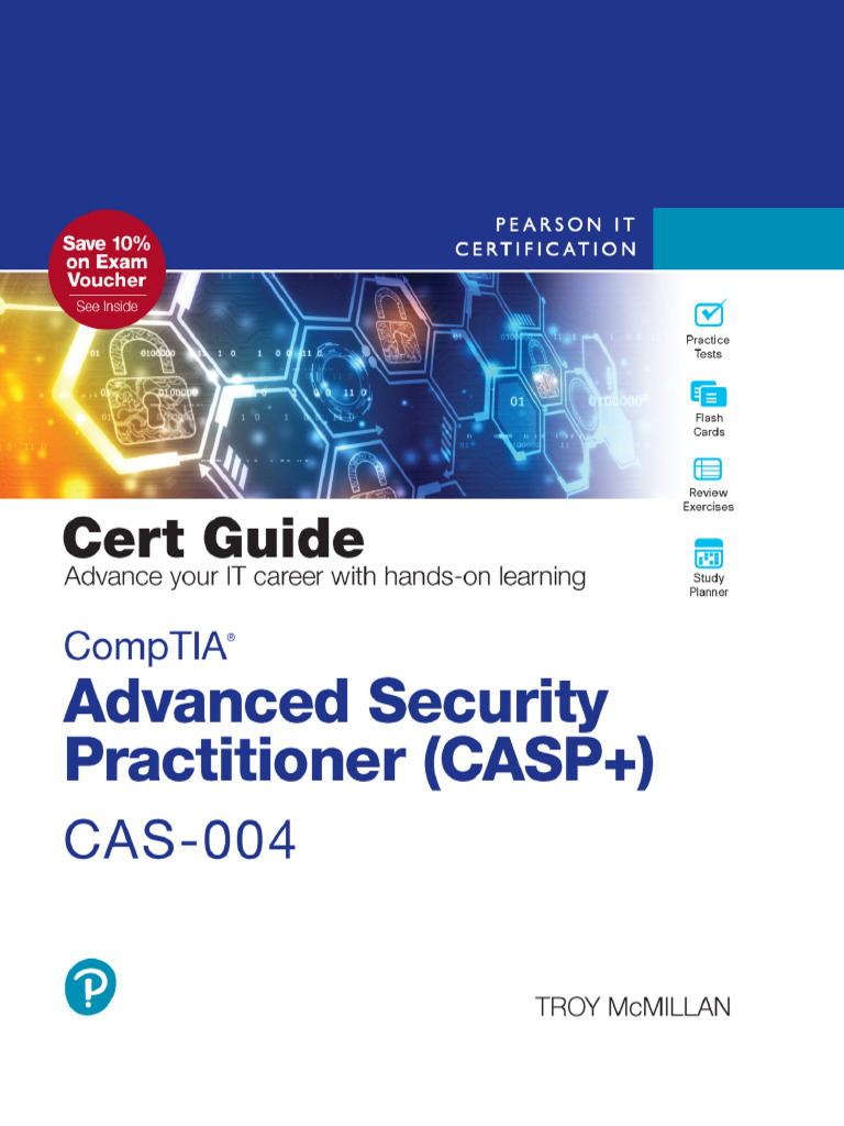 CompTIAAdvancedSecurityPractitioner (CASP) CAS 004CertGuide3e | PDF | Computer Network | Security