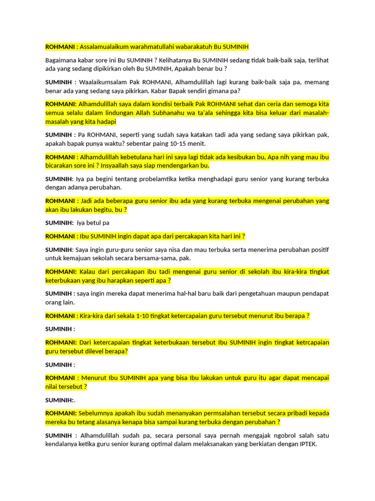 TEKS Coaching | PDF | Pengembangan Diri | Kesehatan Holistik