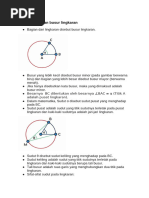 Pengertian dan Rumus Tembereng Lingkaran | PDF | Sains & Matematika