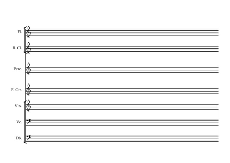 New Chamber Piece - Full Score | PDF