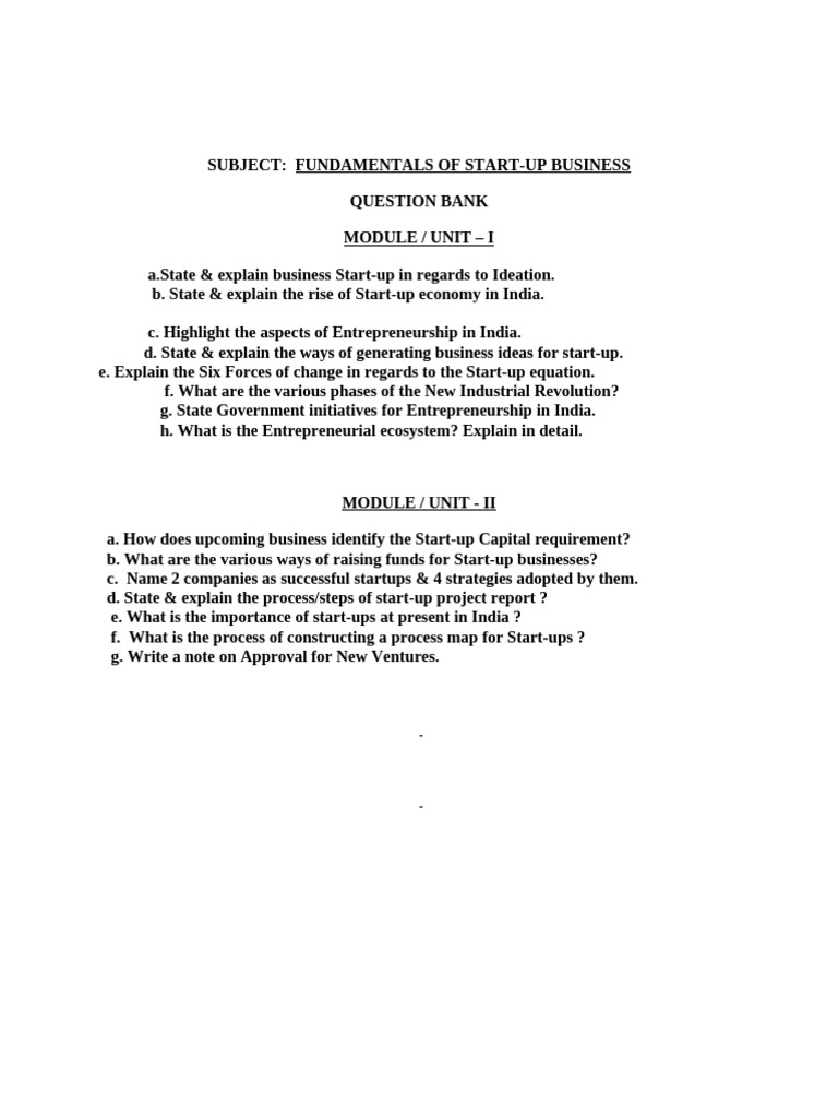 QB of Fss External Exam Fybcom | PDF | Career & Growth | Business