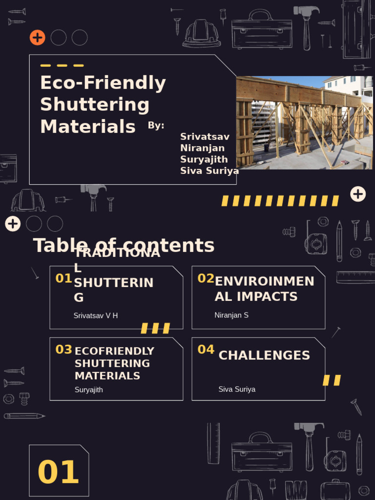 Eco Friendly Shuttering Materials Final | PDF | Life Cycle Assessment ...