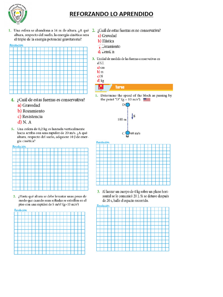 Practica de Clase 2do Secundaria | PDF