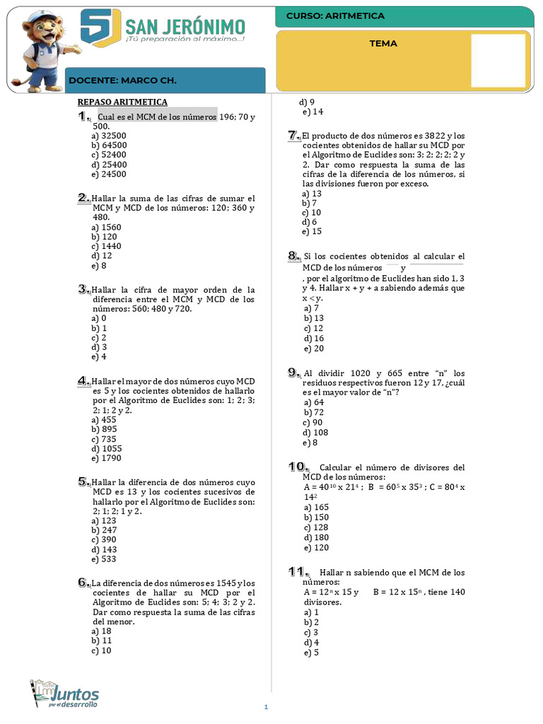 Repaso Tercer Examen Cepru | PDF | Programación de computadoras | Matemáticas Aplicadas