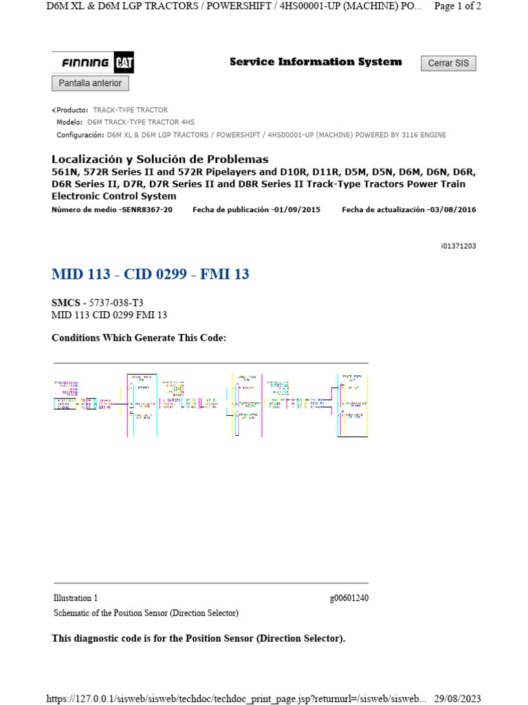 Mid 113 - Cid 299-Fmi 13 | PDF
