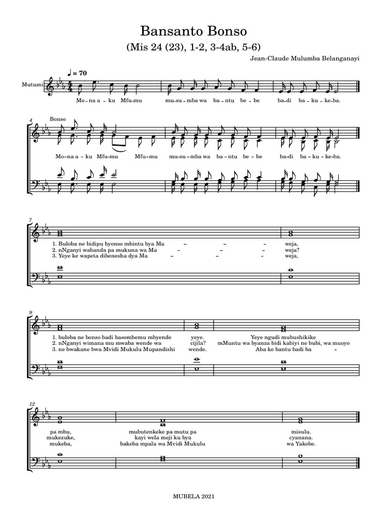 Bansanto Bonso | PDF