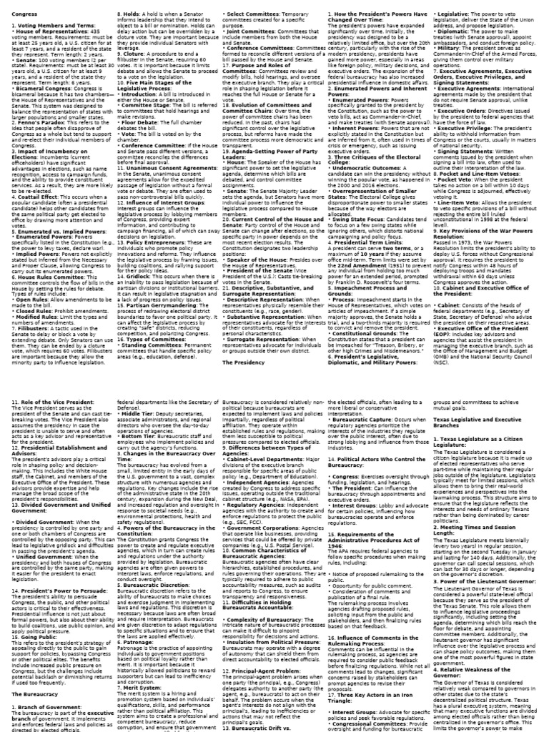 Congress | PDF | United States House Of Representatives | United States ...