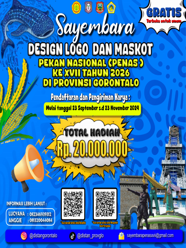 Sayembara Logo Dan Maskot Prov - Gtlo | PDF | Seni