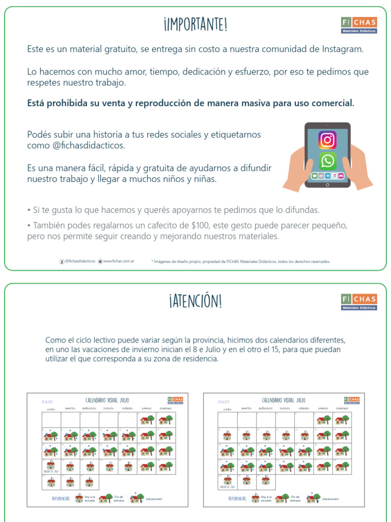 Mis Vacaciones de Invierno 2024 | PDF | Calendario