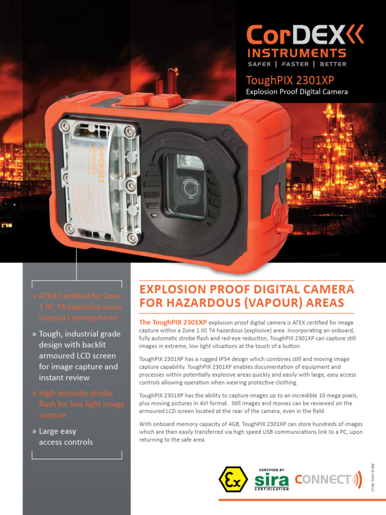 EX Camera Cordex Instruments | PDF | Digital Camera | Camera