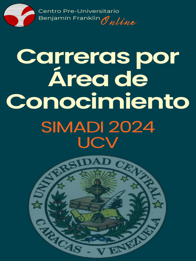Inscripciones SIMADI UCV 2024 | PDF | Science