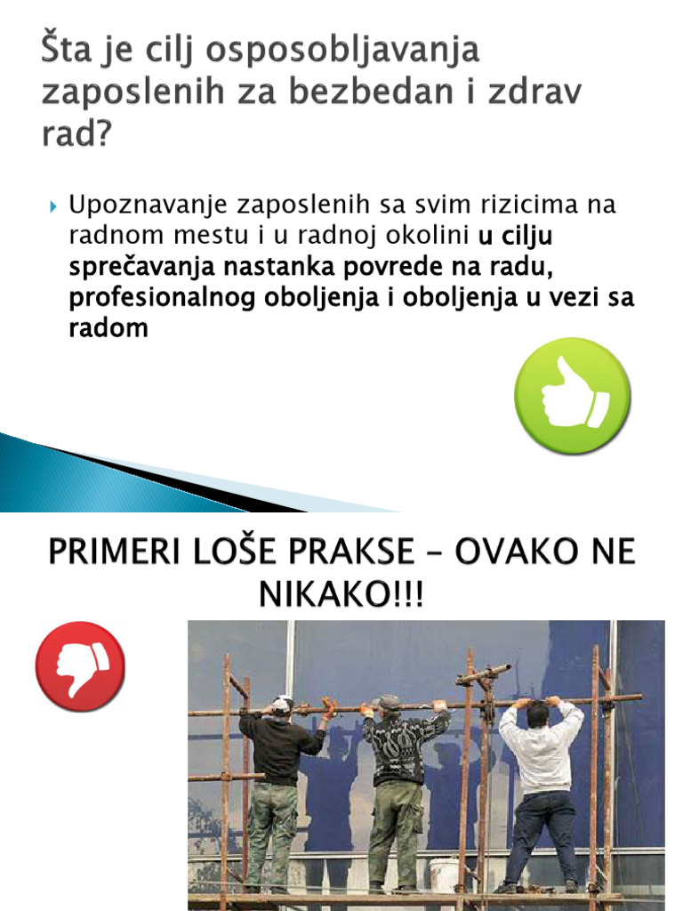 Prezentacija BZR | PDF