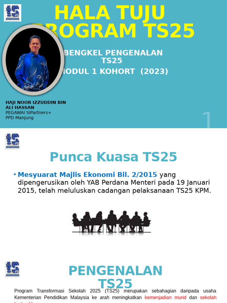 Hala Tuju Program TS25 Modul 1 K8 5-9-23 | PDF