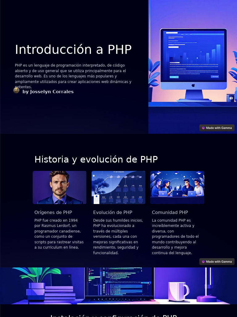 Introduccion A PHP | PDF | Php | Variable (informática)