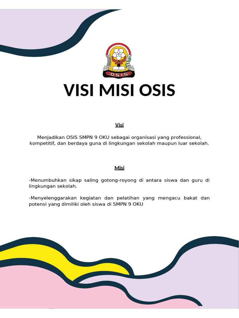 Visi Misi Osis | PDF