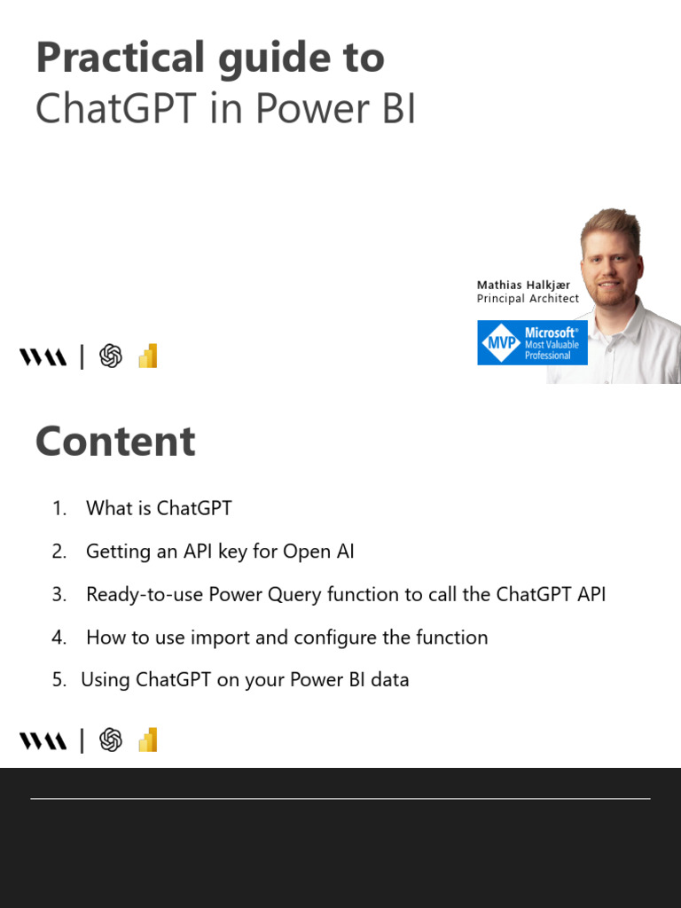 Practical Guide To ChatGPT in Power BI | PDF | Software | Information Technology