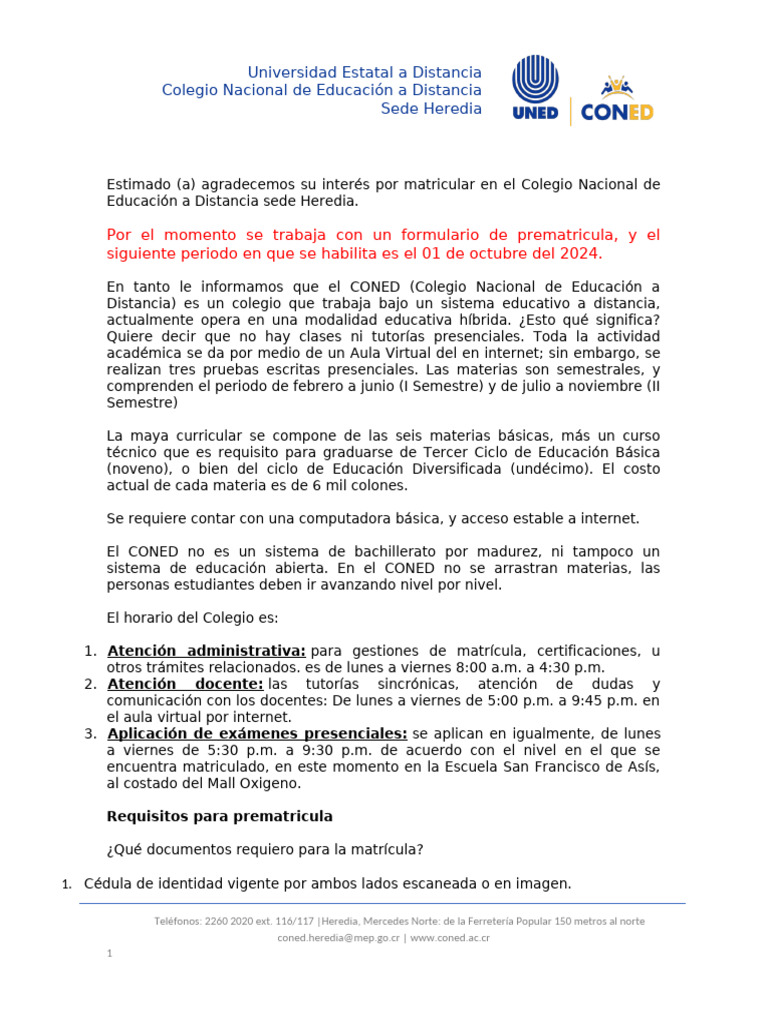 Información General CONED | PDF | Crecimiento personal y profesional | Salud y bienestar