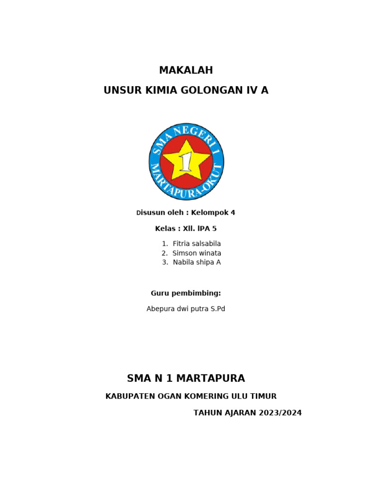 Kimia Kel4 | PDF