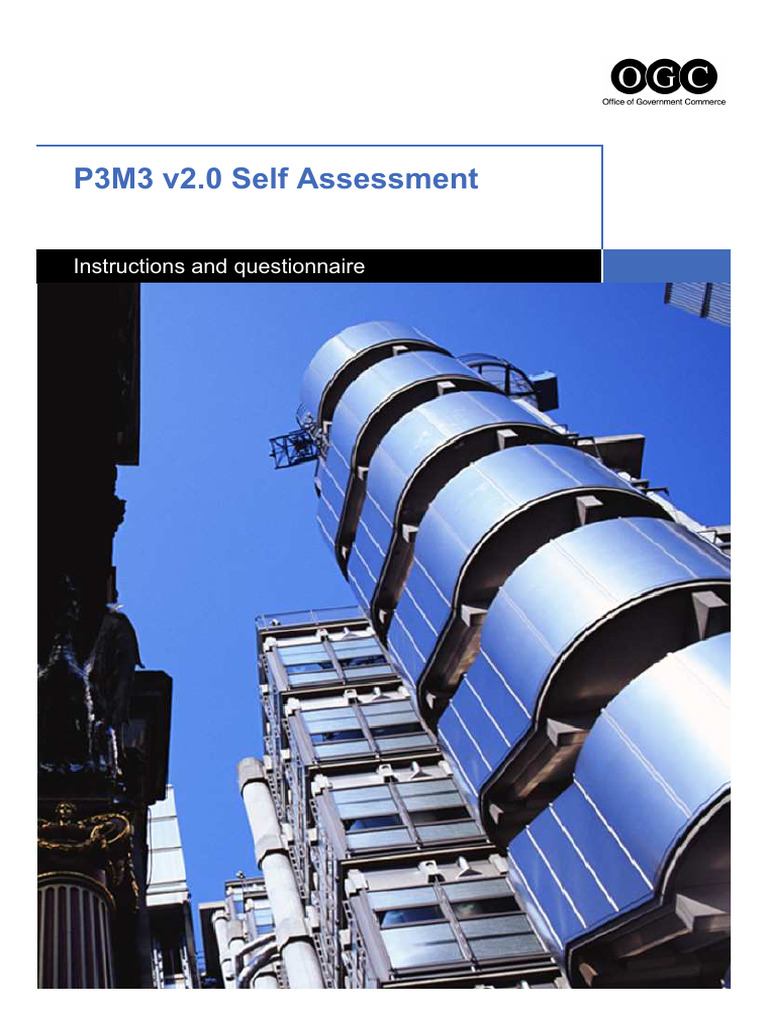 P3M3 Self-Assessment Guide | PDF | Project Management | Risk