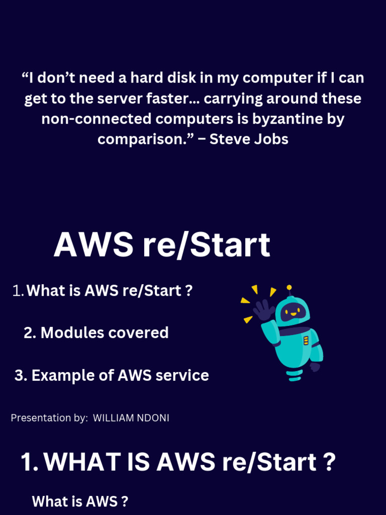 AWS ReStart | PDF
