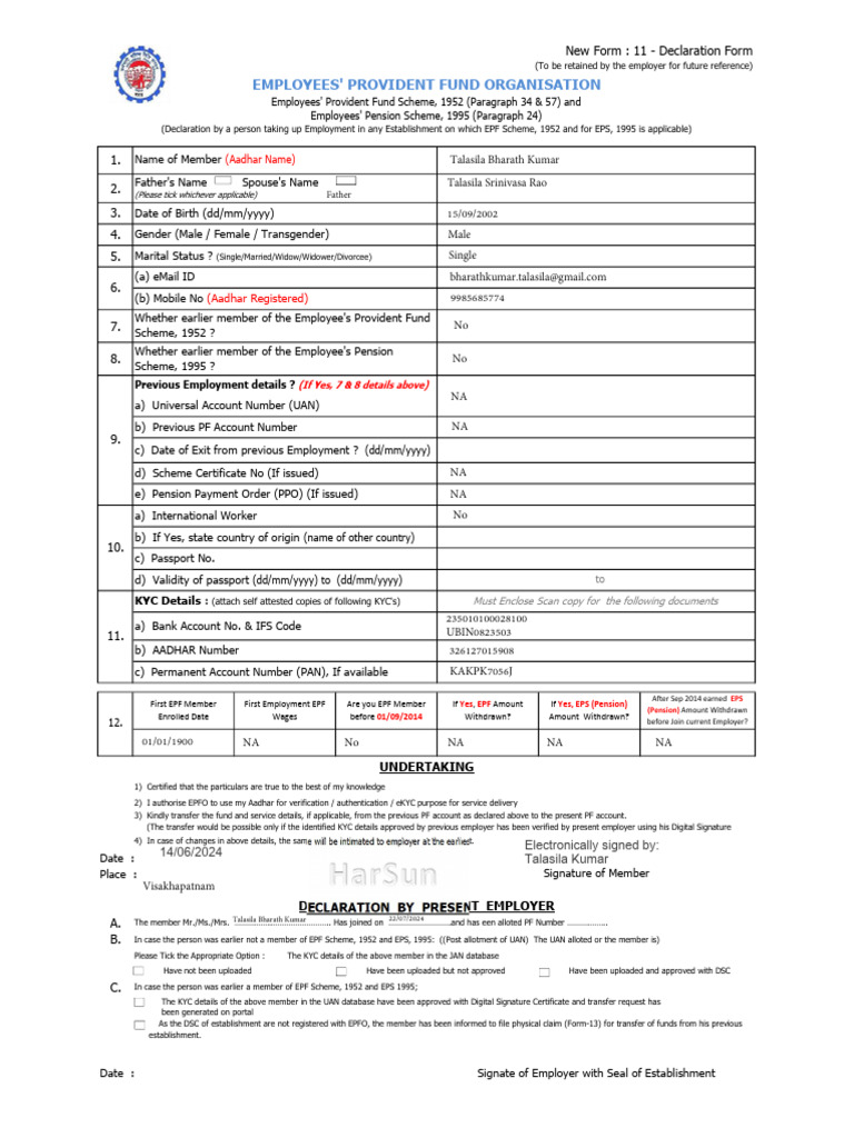 Form 11 | PDF | Access Control | Authentication