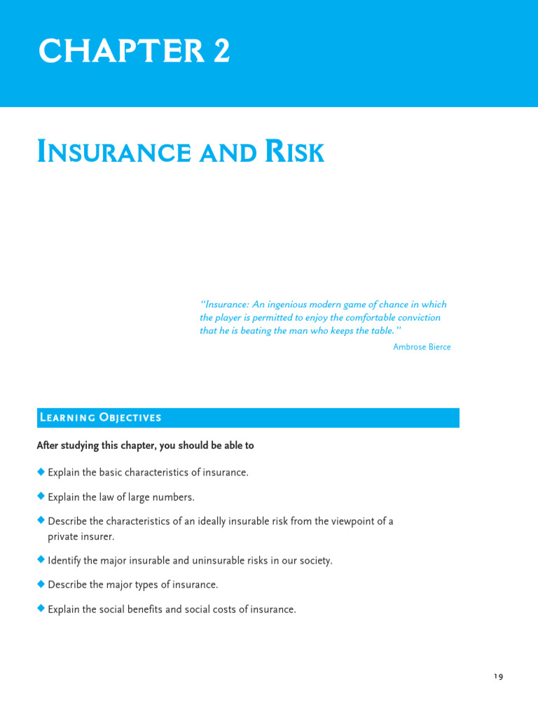 Chapter 2 RM | PDF | Insurance | Standard Deviation