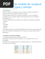 Método Escalera: Conversión de Unidades | PDF | Metrología | Cantidad