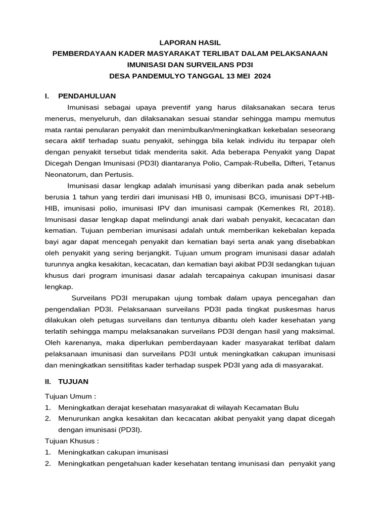 Lapsil Pd3i PANDEMULYO | PDF | Pengembangan Diri | Sains & Matematika
