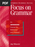 Focus On Grammar 3 Fifth Edition | PDF