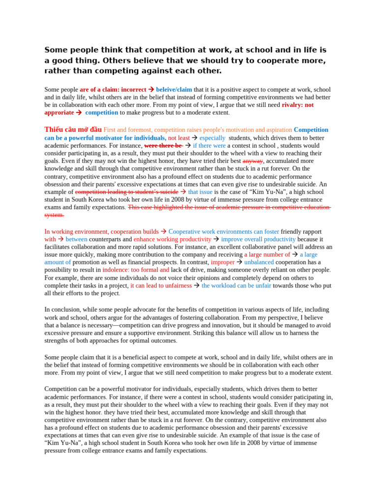 Balancing Competition and Cooperation | PDF | Competition | Innovation