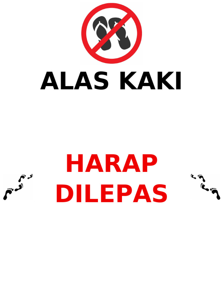 Alas Kaki | PDF
