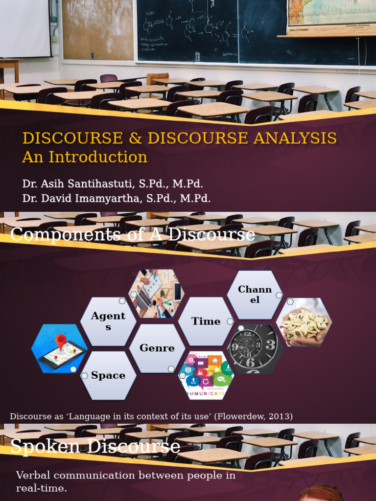 DA Unit 1 Defining Discourse | PDF | Discourse | Communication