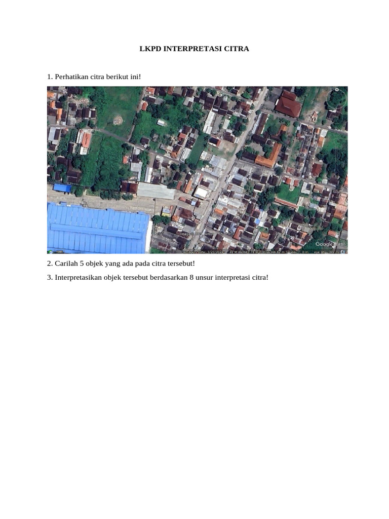 Interpretasi Citra dengan 8 Unsur | PDF | Komputer | Teknologi & Rekayasa