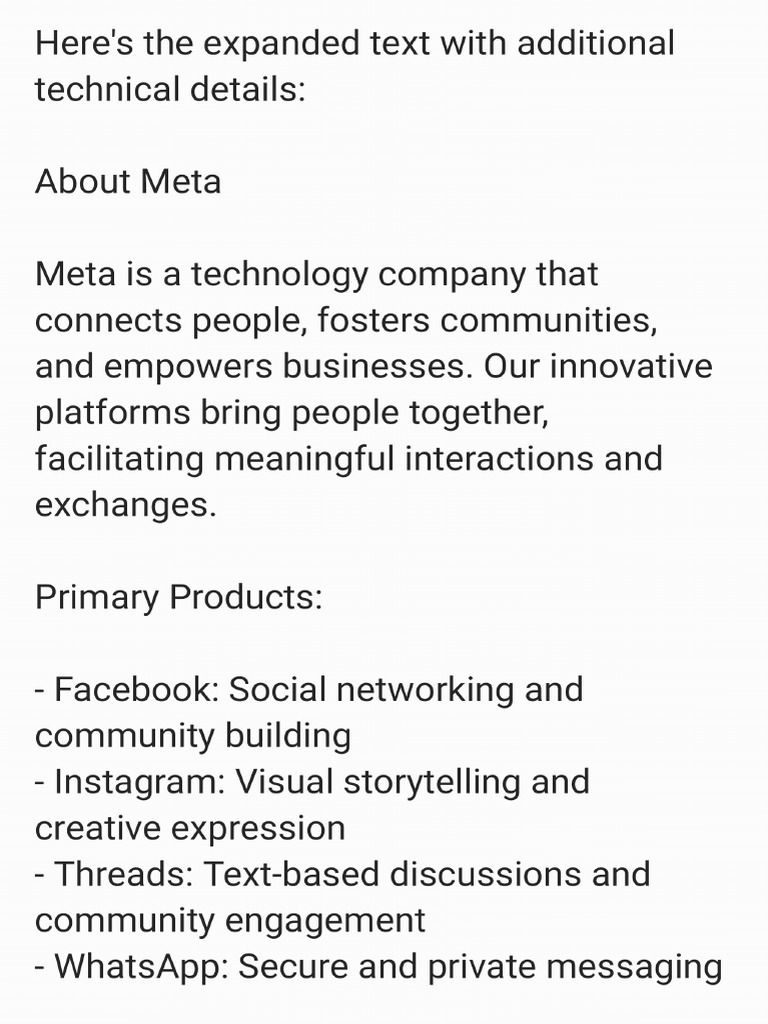 Everything To Know Meta | PDF