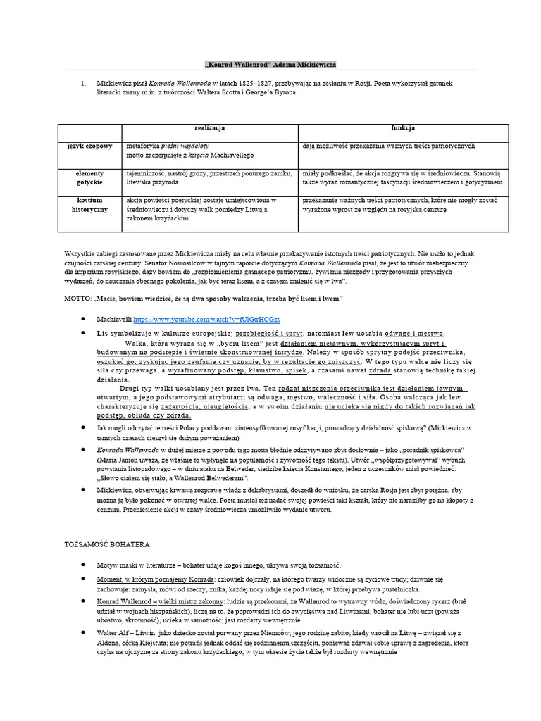 Wallenrod | PDF