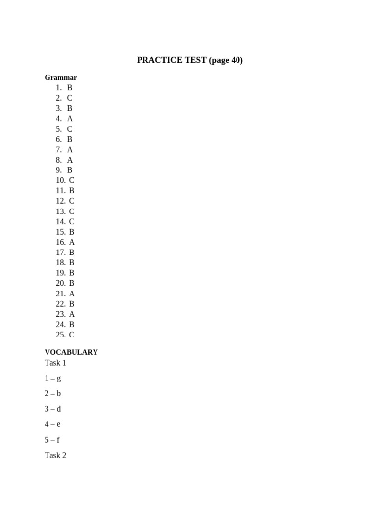 Aptis - Key Grammar Test | PDF