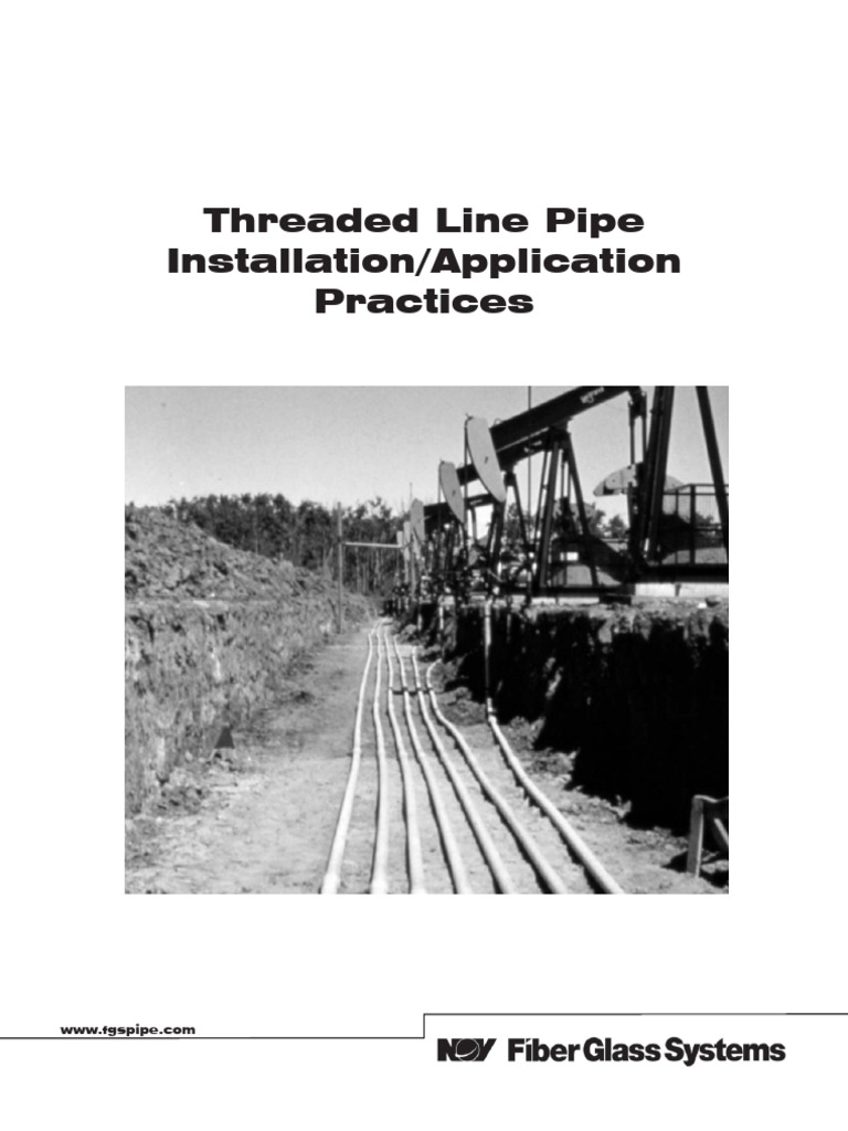 HPLP Threaded Pipe Installation - Podpisany | PDF | Pipe (Fluid ...