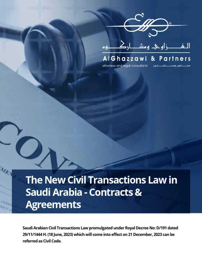 GP Contracts Agreements Civil Transactions Laws | PDF | Offer And ...