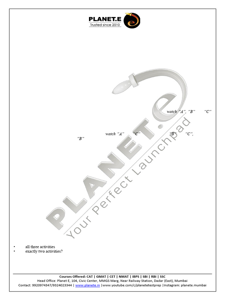 Venn Diagram Practice Questions | PDF | Computers | Technology & Engineering