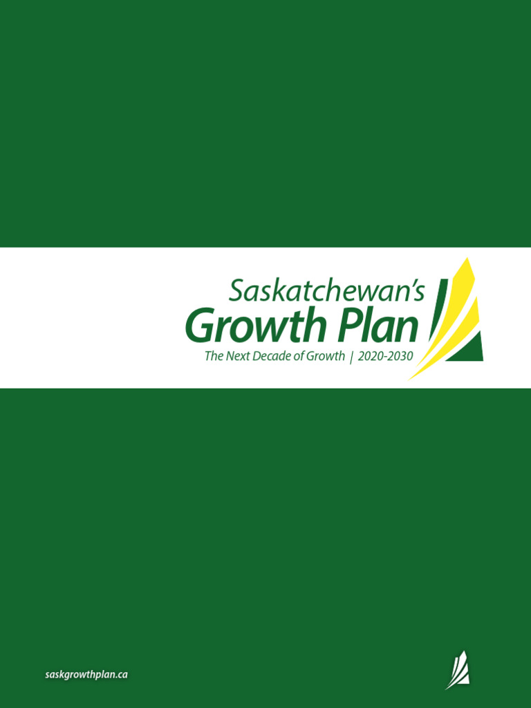 Saskatchewan Growth Plan 2020-2030 | PDF | Saskatchewan | Infrastructure