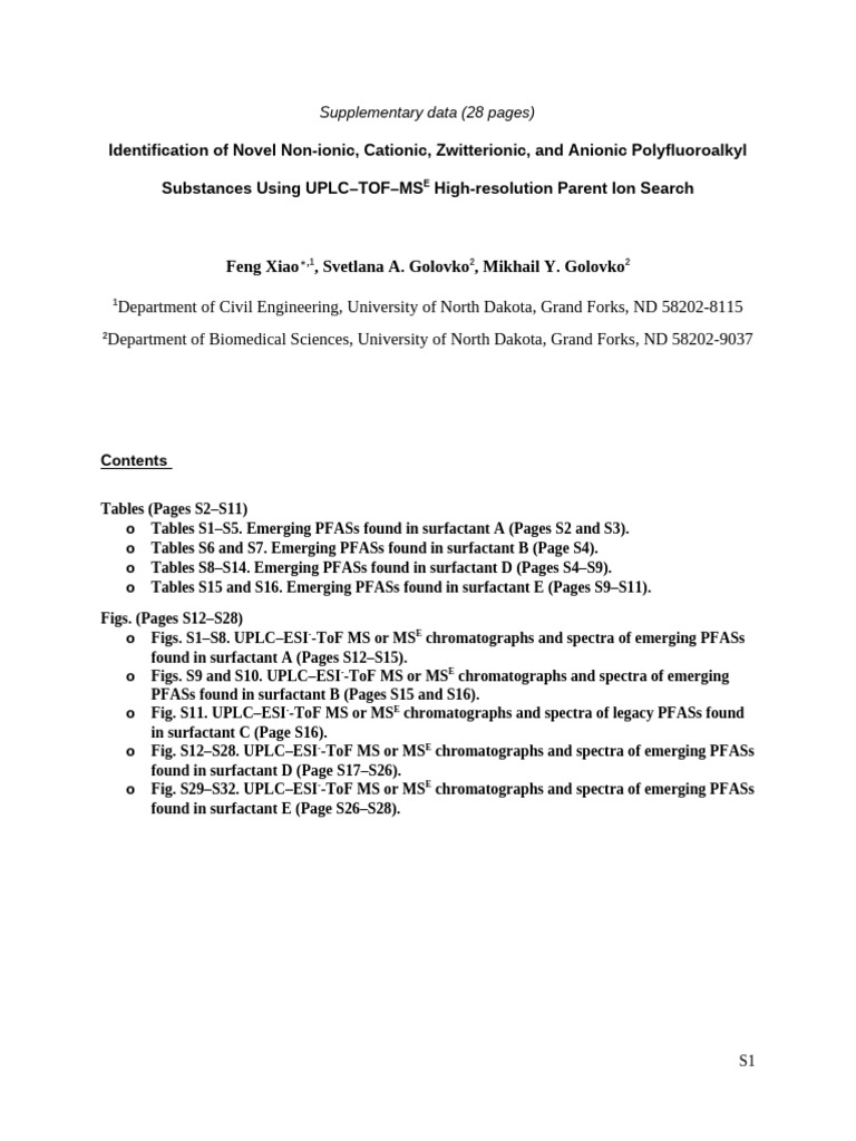 Feng Xiao, Svetlana A. Golovko, Mikhail Y. Golovko | PDF | Chemical Compounds | Molecular Physics
