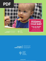 Feeding Your Baby Booklet 2021 - FINAL | PDF | Breastfeeding | Food Allergy