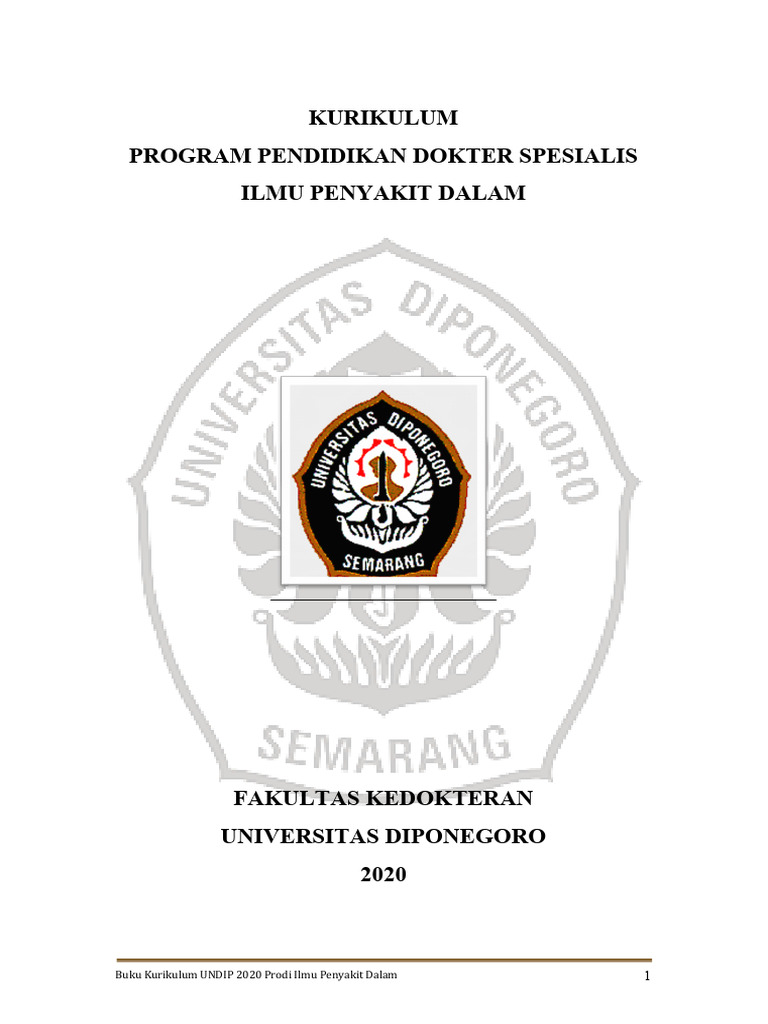 Kurikulum Ipd 2020 Final | PDF