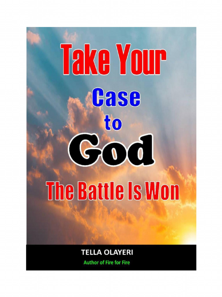 Leve Seu Caso A Deus - Tella Olayeri | PDF | Oração | Jesus