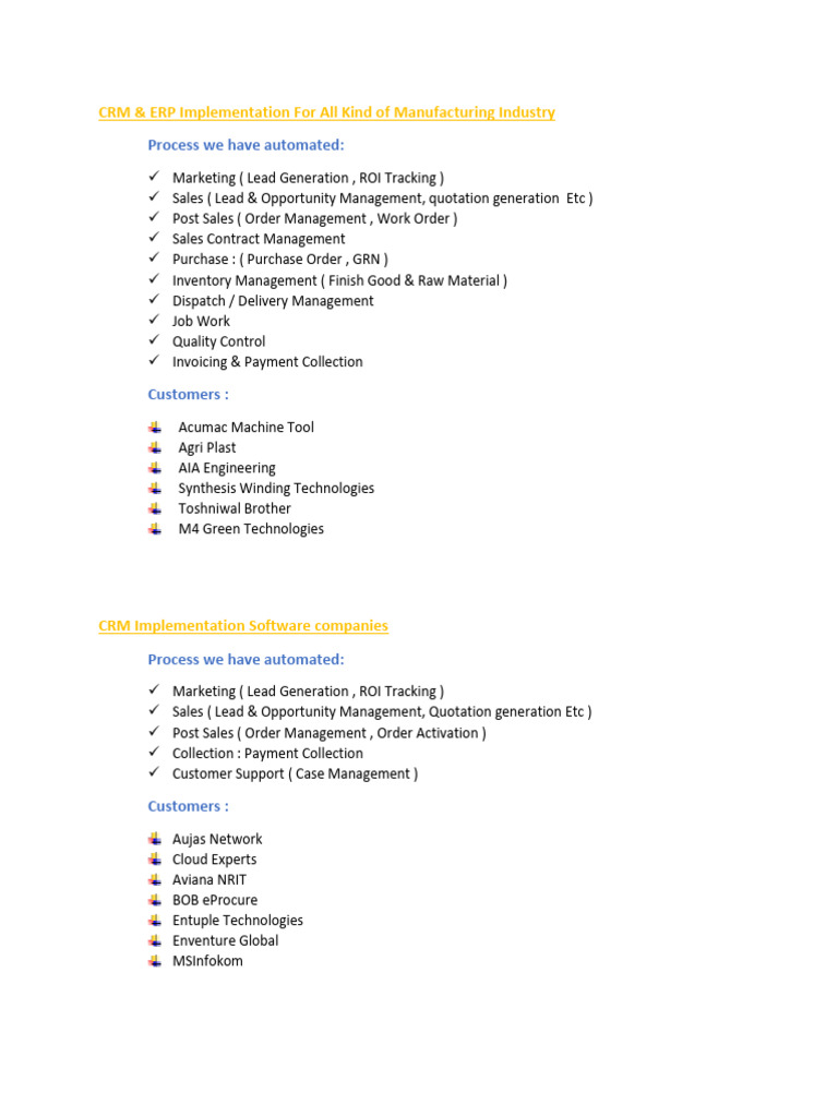 Cloud Experts Vertical Solution | PDF | Customer Relationship ...