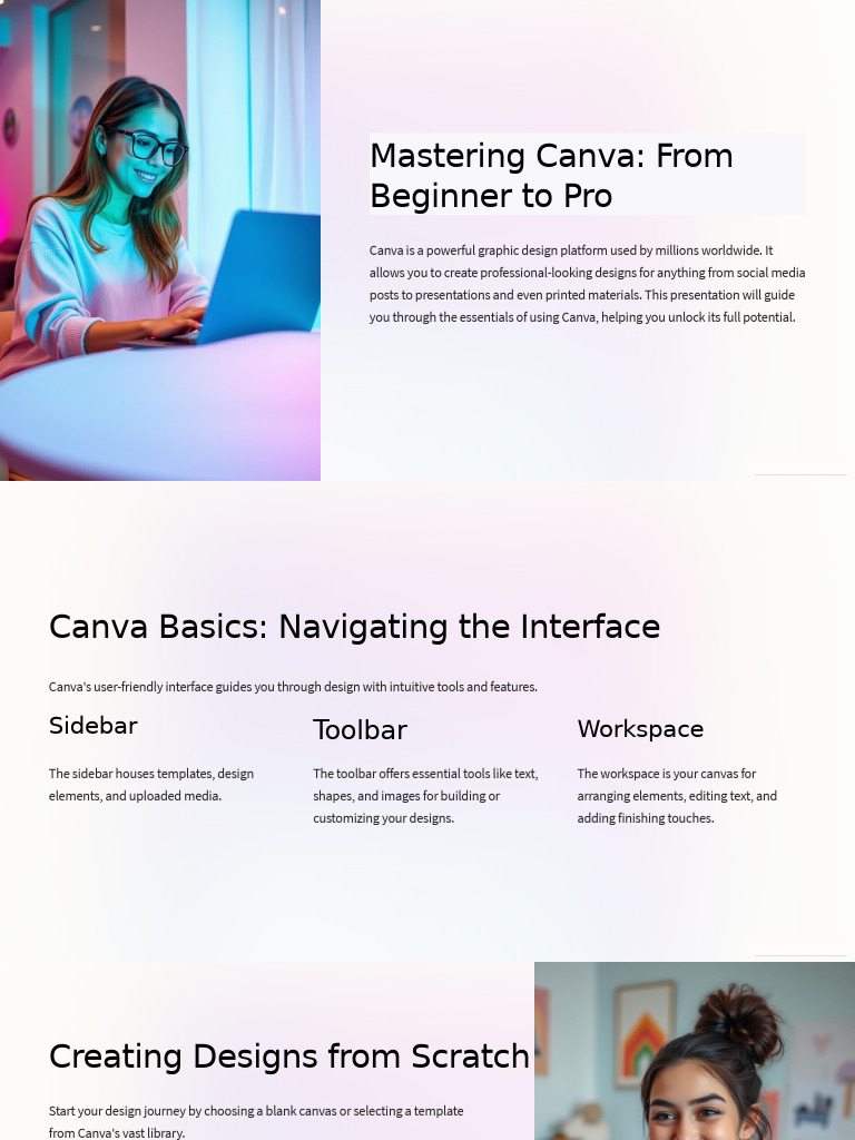 Mastering Canva From Beginner To Pro | PDF | Graphics | Icon (Computing)